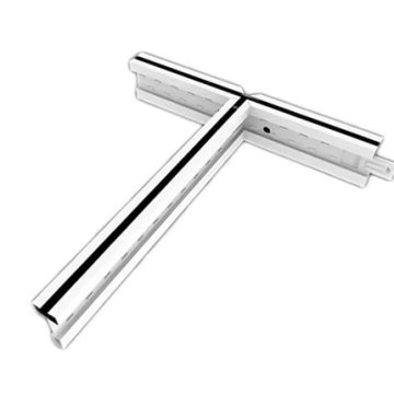 Three-dimensional Grooved t grid